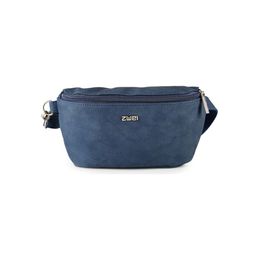 Zwei Mademoiselle.M G&uuml;rteltasche 25 cm in nubuk blue | Gr.: onesize