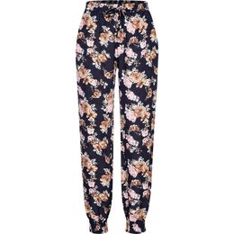 Cloud5ive Hose Damen Gr&ouml;&szlig;e 40 navy / hellbraun / rosa / wei&szlig;