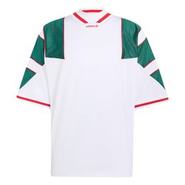adidas originals T-Shirt 'Panel' Herren Gr&ouml;&szlig;e S dunkelgr&uuml;n / rot / wei&szlig;