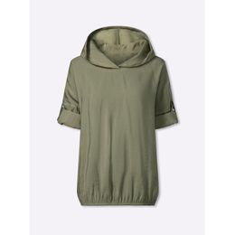 Heine Bluse in khaki | Gr.: 38