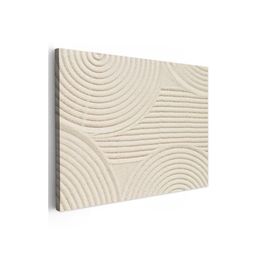 MuchoWow Leinwand bilder Sandlinien (BxH) | Gr.: 30 x 20 cm