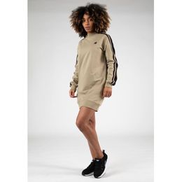 Gorilla Wear Sweatshirt-Kleid - Isabella - Beige | Gr.: S