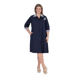 Ulla Popken Midikleid in marine | Gr.: 50-52