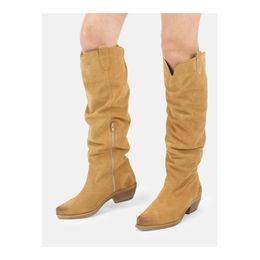 Felmini Wide Fit Stiefel in Hellbraun | Gr.: 38