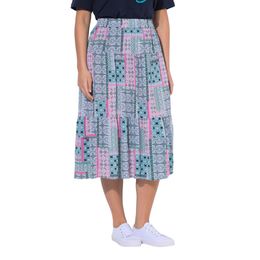 Ulla Popken Rock in kr&auml;ftiges pink | Gr.: 54-56