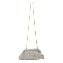 NAEMI Clutch Damen Gr&ouml;&szlig;e One Size silber