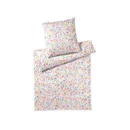 Elegante Bettw&auml;sche Gentle in wei&szlig; | Gr.: 135 x 200 + 80 x 80 cm