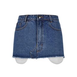 Von Dutch Originals Rock 'Pam' Damen Gr&ouml;&szlig;e 42 blue denim / goldgelb