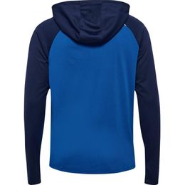 Hummel Trainingsjacke "Lead 2.0 Zip Hoodie" in Blau | Gr.: 3XL