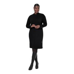 Ulla Popken Midikleid in schwarz | Gr.: 46-48