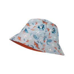 Playshoes UV-Schutz Wende-Hut Dino allover in blau | Gr.: 51 cm