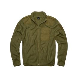 Brandit Strickjacke / Cardigan "BW Cardigan" in Khaki | Gr.: XXL