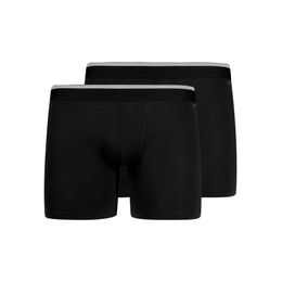 Skiny 2er Pack Trunks Cotton Multipack in Schwarz | Gr.: XL