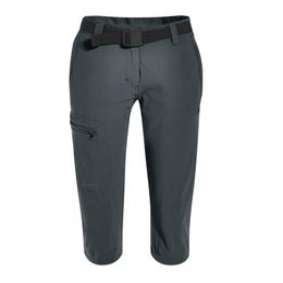 Maier Sports Caprihose Inara slim 3/4 in Dunkelgrau | Gr.: 42