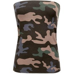 Bandeau "Brandit Bandeau Top/Skirt 2in1" in Camouflage | Gr.: L