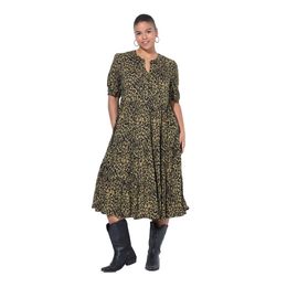 Studio Untold Kleid in oliv | Gr.: 46-48