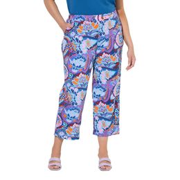 Ulla Popken Schlupfhose in violett | Gr.: 54-56