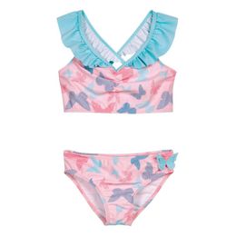 Playshoes UV-Schutz Bikini Schmetterlinge in rosa | Gr.: 134/140