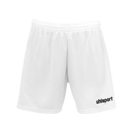 Uhlsport Sportshorts "Center Basic Shorts Damen" in Wei&szlig; | Gr.: S