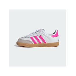 Adidas Turnschuhe Samba in Cloud White / Lucid Pink / Gum | Gr.: 26