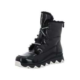 Mustang Schn&uuml;rstiefelette in schwarz | Gr.: 39
