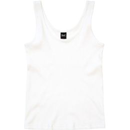 Brandit Top "Women Tanktop Mya, Rip" in Wei&szlig; | Gr.: 3XL