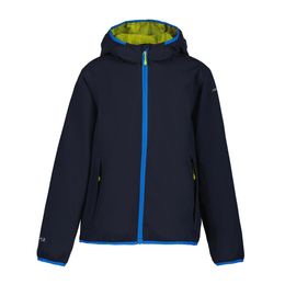 Icepeak Outdoorjacke 'KALAMAZOO' Jungen Gr&ouml;&szlig;e 176 azur / dunkelblau / limette