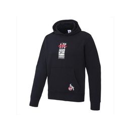 Fu&szlig;ballverein 1. FC K&ouml;ln Hoodie "Hoodie Kunstfelderstr." in Schwarz | Gr.: XL