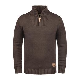 !Solid Strickpullover 'Petro' Herren Gr&ouml;&szlig;e S braun
