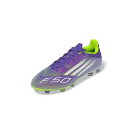 adidas Performance Fu&szlig;ballschuh 'F50 League' Herren Gr&ouml;&szlig;e 47/47.5 lila / dunkellila / silber / offwhite