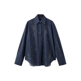 Mango Bluse 'Smokey' Damen Gr&ouml;&szlig;e S navy