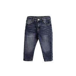 Solang Hose Jeans Denim Stretch Slim-Fit Unisex Jungen Gr&ouml;&szlig;e 80 dunkelblau