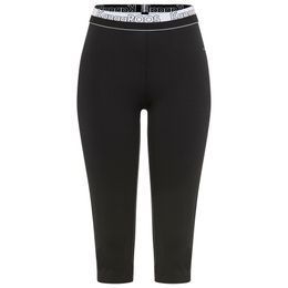 Kangaroos Leggings Damen Gr&ouml;&szlig;e XL schwarz / wei&szlig;