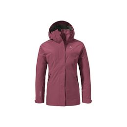 Sch&ouml;ffel Sch&ouml;ffel Outdoorjacke 'Tamina' Damen Gr&ouml;&szlig;e S grau / pink / altrosa / dunkelpink