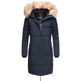 Navahoo Wintermantel 'Halina' Damen Gr&ouml;&szlig;e XXL navy