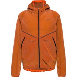 Nike Sportjacke Herren Gr&ouml;&szlig;e L dunkelorange / schwarz