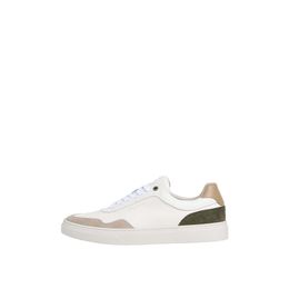 Hackett London Sneaker 'Hackney Delta' Herren Gr&ouml;&szlig;e 41 hellbeige / dunkelbeige / dunkelgr&uuml;n