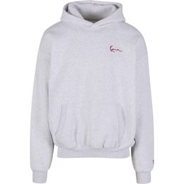 Karl Kani Sweatshirt Herren Gr&ouml;&szlig;e XXL graumeliert / burgunder