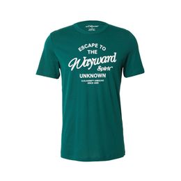 s.Oliver T-Shirt Herren Gr&ouml;&szlig;e XL smaragd / naturwei&szlig;