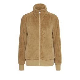 oxmo Fleecejacke 'Anneka' Damen Gr&ouml;&szlig;e XL beige
