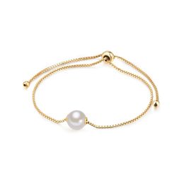 Valero Pearls Armband Damen Gr&ouml;&szlig;e One Size gold / perlwei&szlig;