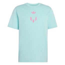 adidas originals T-Shirt 'Messi' Herren Gr&ouml;&szlig;e XL aqua / pink