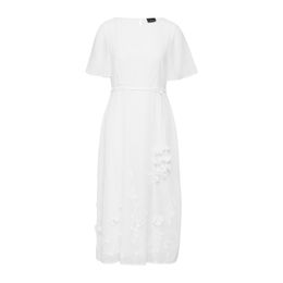 s.Oliver BLACK LABEL Kleid Damen Gr&ouml;&szlig;e 34 creme Winterkleid