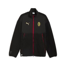 Puma Sportjacke 'AC Milan' Herren Gr&ouml;&szlig;e M honig / schwarz