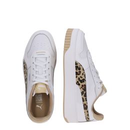 Puma Sneaker 'Carina Street' Damen Gr&ouml;&szlig;e 37.5 beige / umbra / schwarz / wei&szlig;