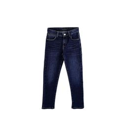 Solang Hose Denim Stretch Slim-Fit Jungen Gr&ouml;&szlig;e 140 dunkelblau