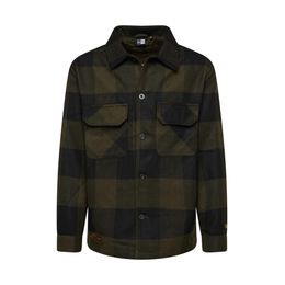 New Era Jacke Herren Gr&ouml;&szlig;e S dunkelgr&uuml;n / schwarz