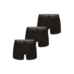 Phil & Co. Berlin Boxershorts Herren Gr&ouml;&szlig;e XL grau / schwarz
