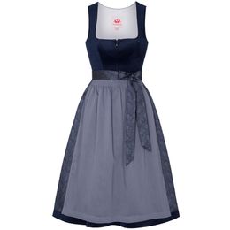 Spieth & Wensky Spieth & Wensky Dirndl 'Glada' Damen Gr&ouml;&szlig;e 36 dunkelblau