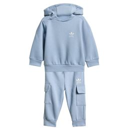 adidas originals Sweatsuit 'Hoodie Cargo Set' boy Blue size 86